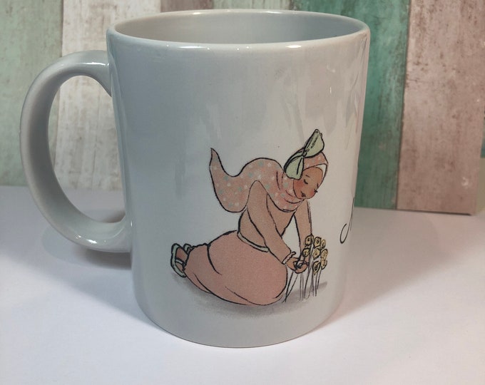 Cute hijabi illustrations mugs stickers and by Tassycrafty on Etsy