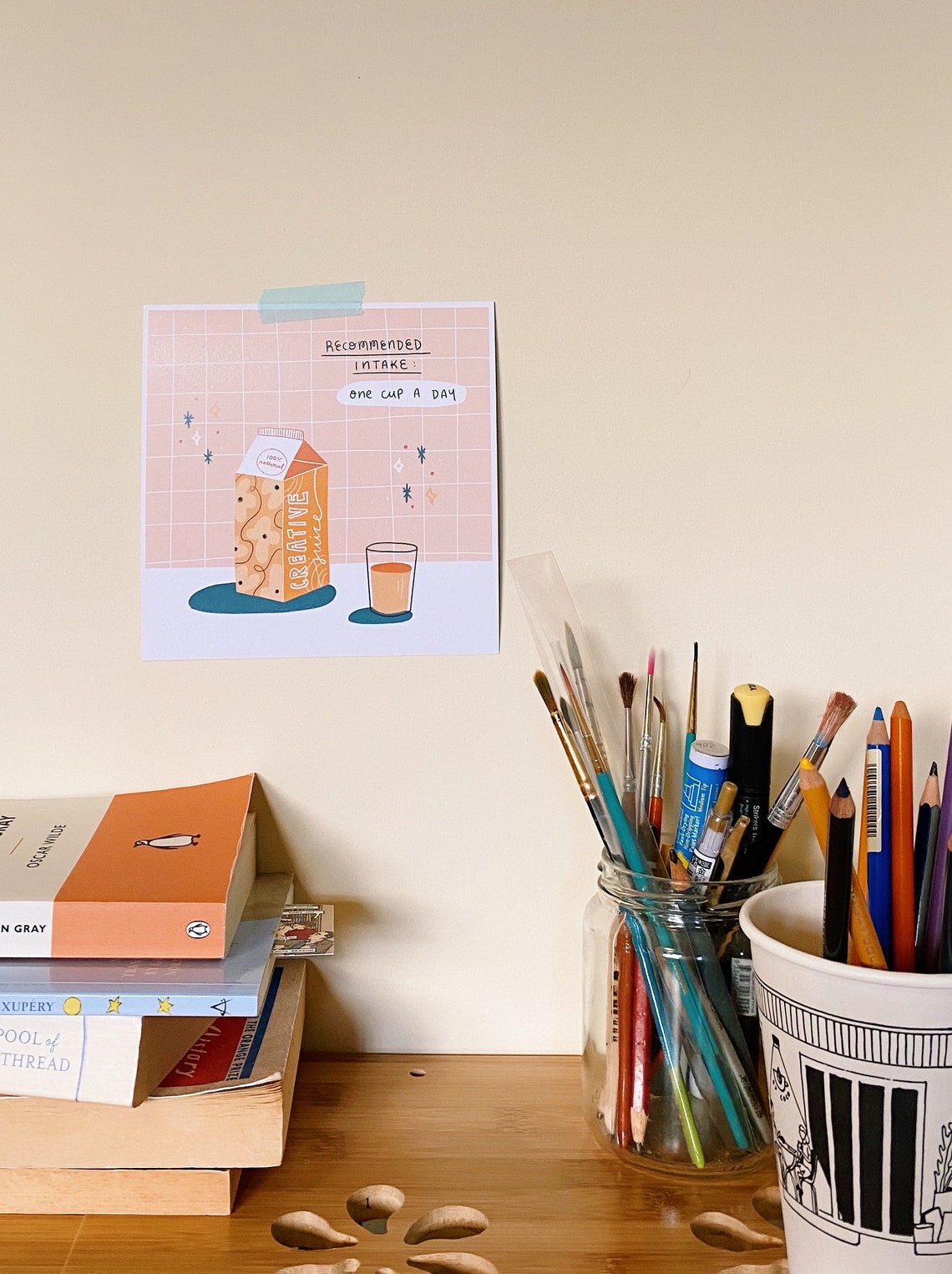 Creative Juice Art Print | Wall Decor - Art Print - Illustrated Print ...