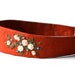 Rust Orange Hand Embroidered Floral Bouquet Headband - Etsy
