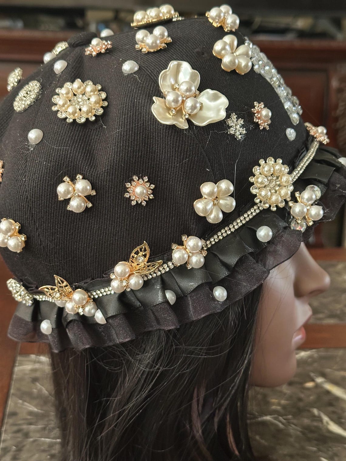 Brimless Bling Charmed Hat - Etsy