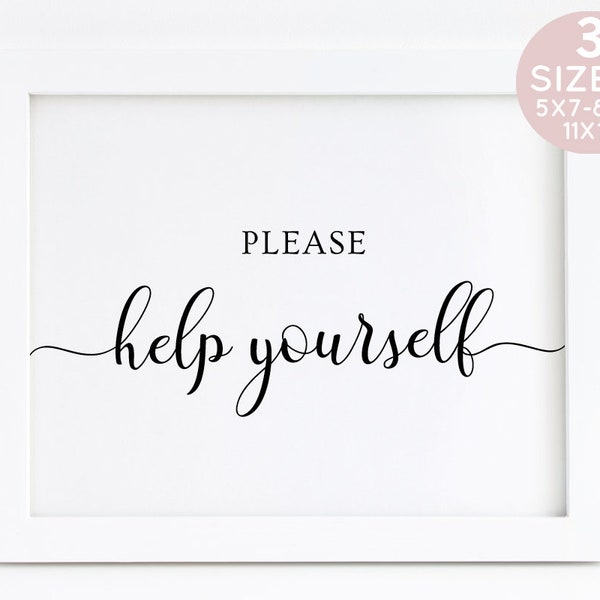 Please Help Yourself - Etsy