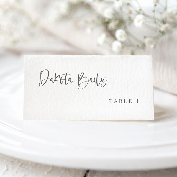 Blank Place Cards - Etsy