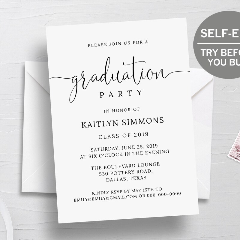 Graduation Announcement 2020 - Etsy