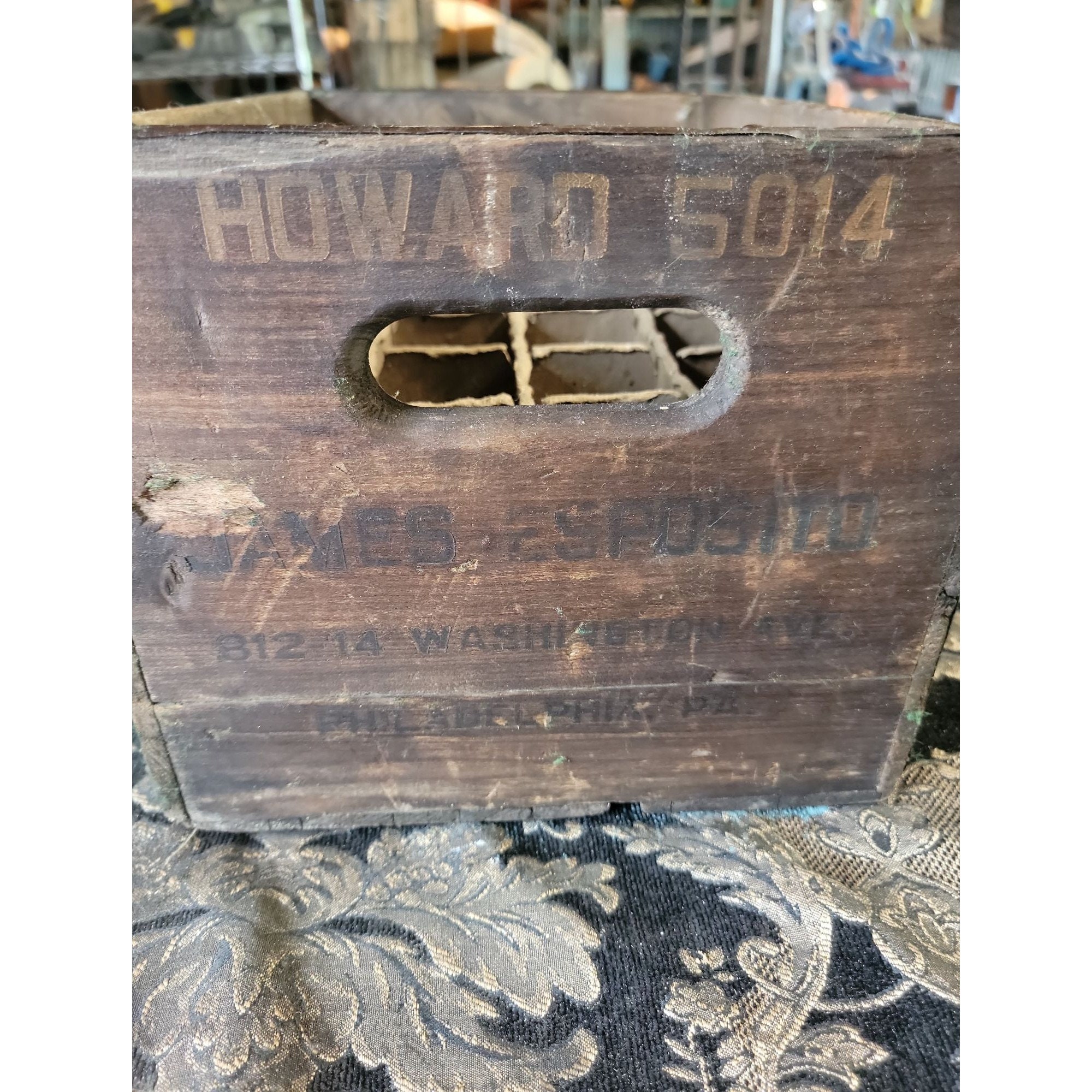Rare Antique Primo Soda Crate Howard 5014 James Esposito Philadelphia ...