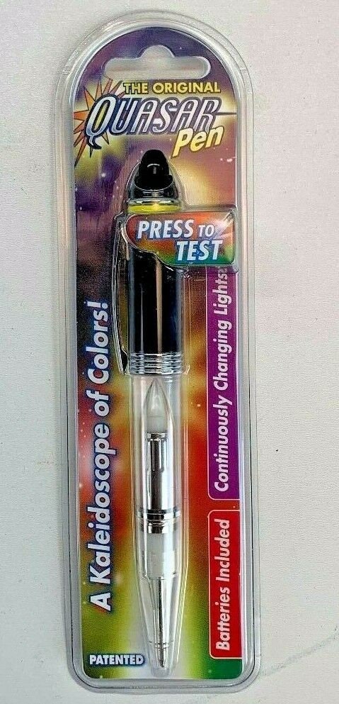 Retro Original Quasar Ballpoint Pen Color Light Changing Model QP1-CTM ...