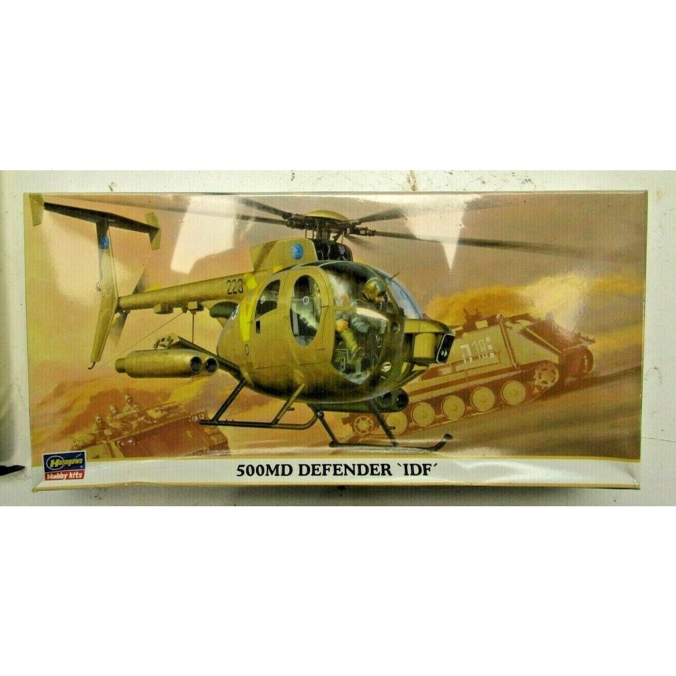 Vintage Hasegawa 1/48 Israeli Military Helicopter Model Kit 09542 500 ...