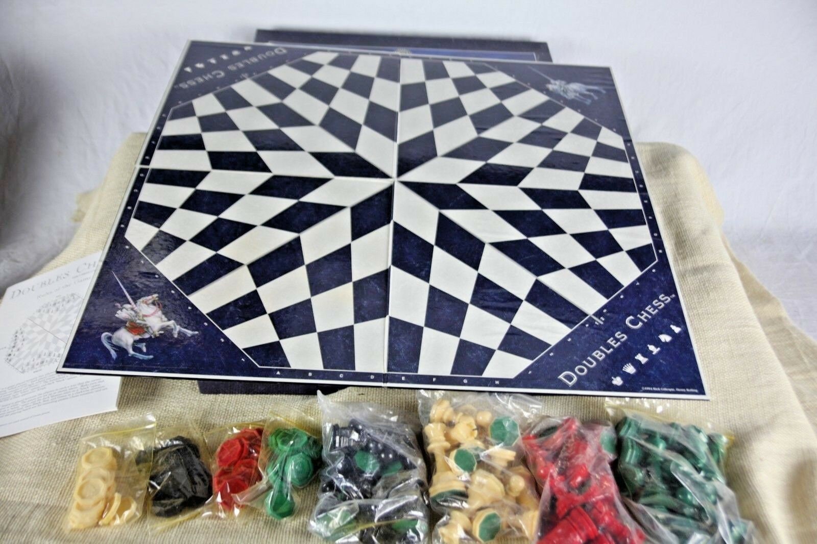 Rare Retro Vaporwave 1996 Rick Gillespie Henry Rolling Doubles Chess ...