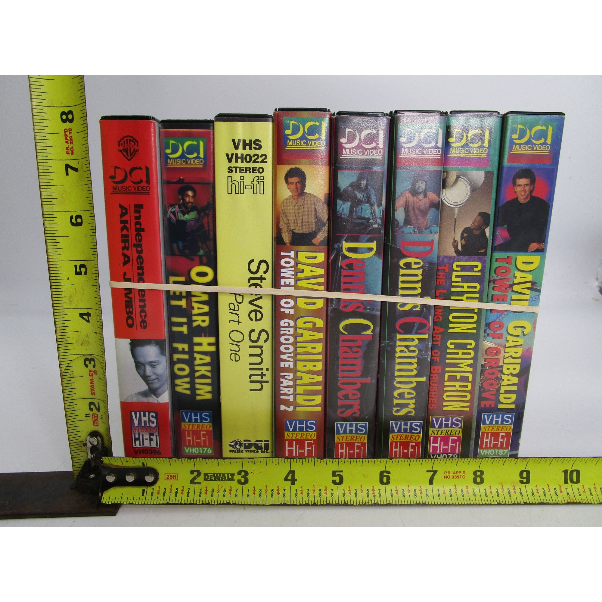 8 Vintage VHS Drum Instructional Videos Jazz Grove Rock Funk - Etsy