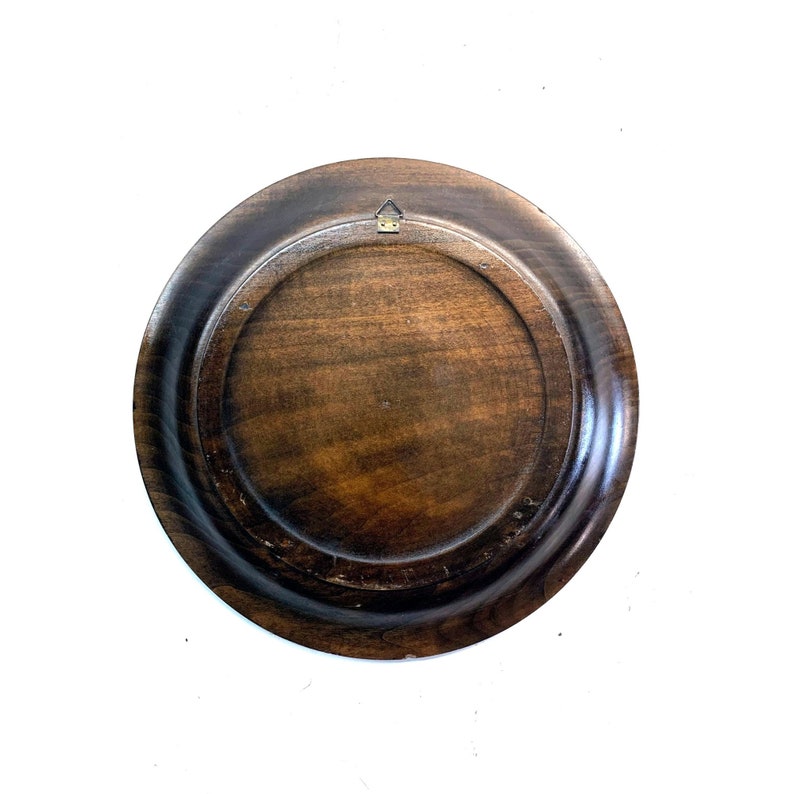 Vintage Hand Carved Schwarzwald Black Forrest Plate Wood Platter ...