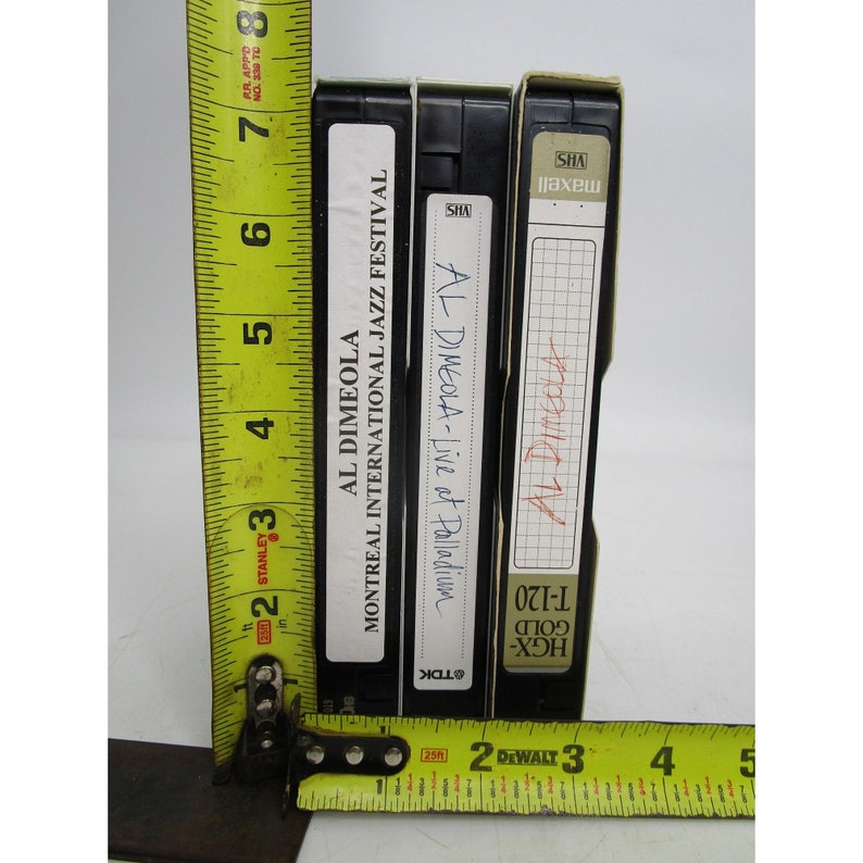 Vintage VHS Lot of 3 Al Di Meola Performances Progressive Jazz - Etsy