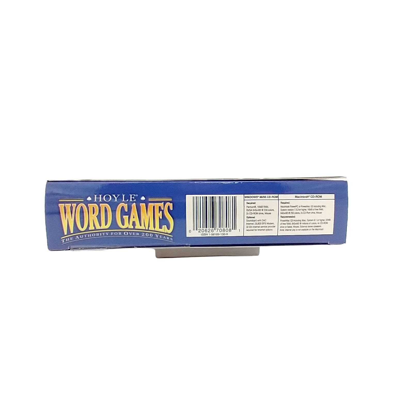 Vintage Hoyle Word Games Sierra Puzzle Game 9 Computer Big Box New ...