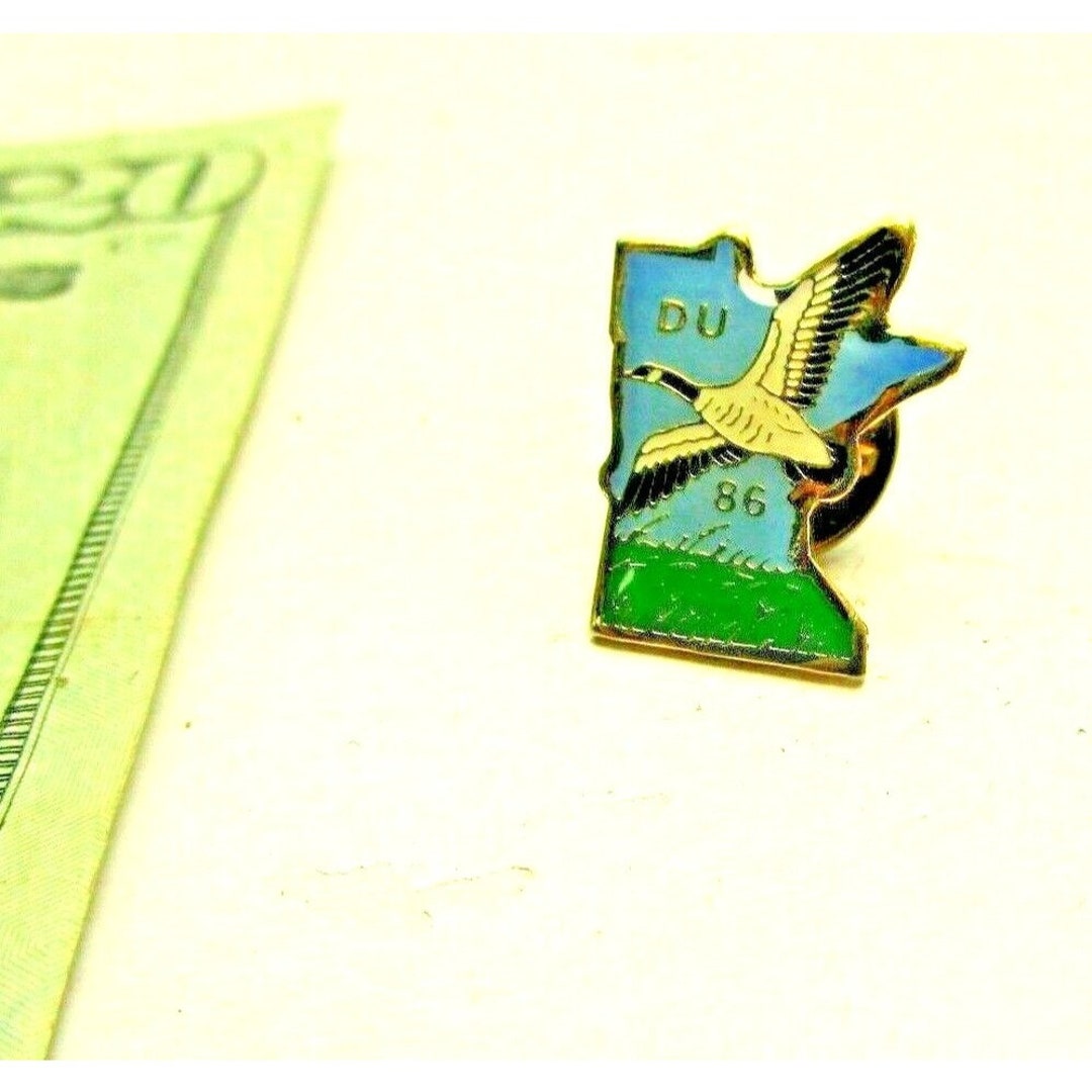 Vintage Ducks Unlimited Minnesota 1986 DU Pin Pinback Swag Hat Tie - Etsy