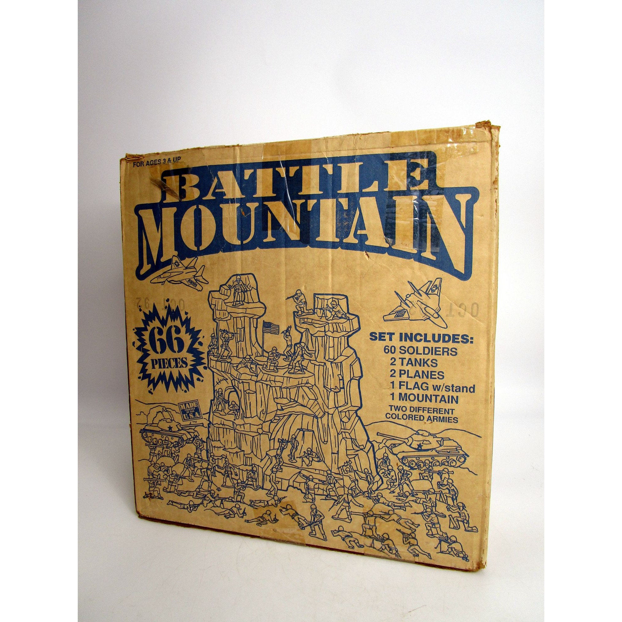 Vintage Tim Mee Toy 5740 Army Battle Mountain Playset 1980s USA - Etsy