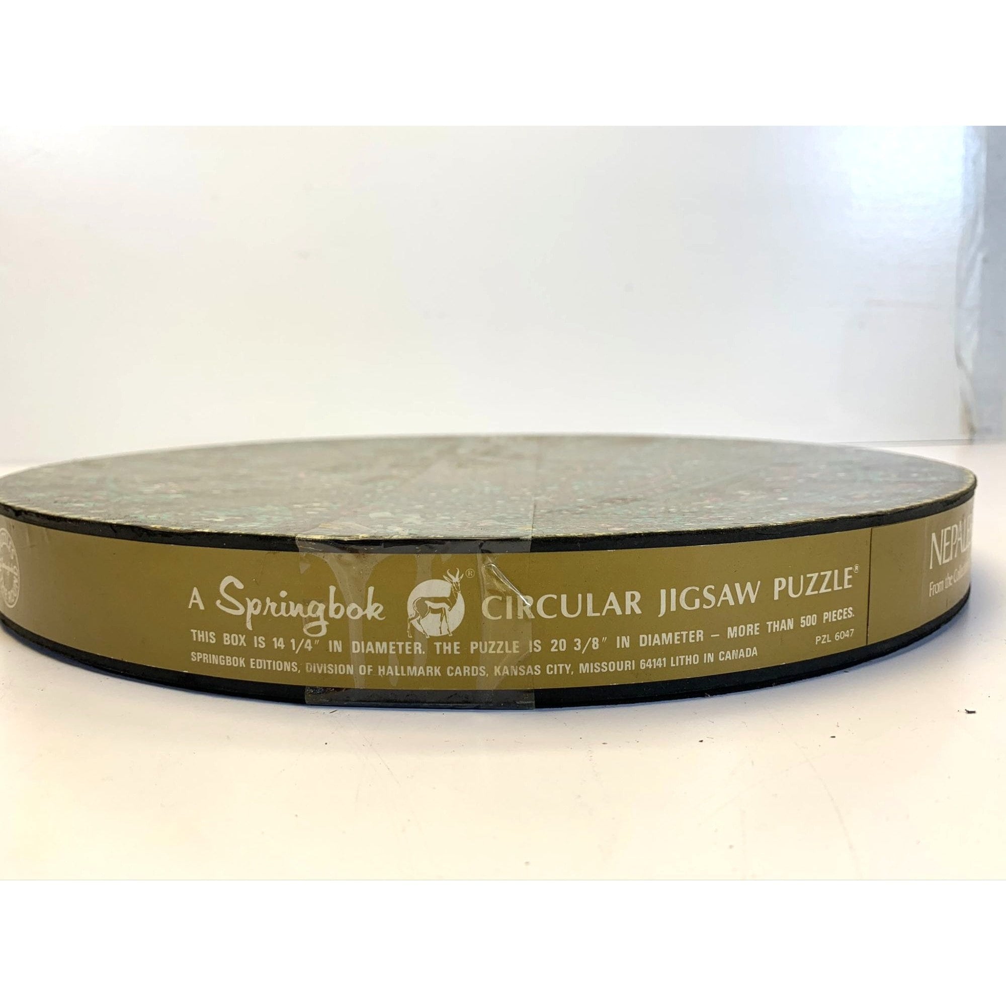 Vintage Springbok Psychedelic Circular Puzzle Nepalese Mandala 18th ...