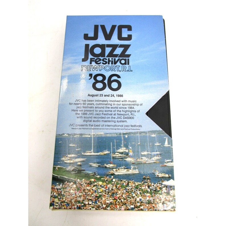 Vintage VHS Lot of 3 JVC Newport Jazz Festival Live Jazz Performances ...