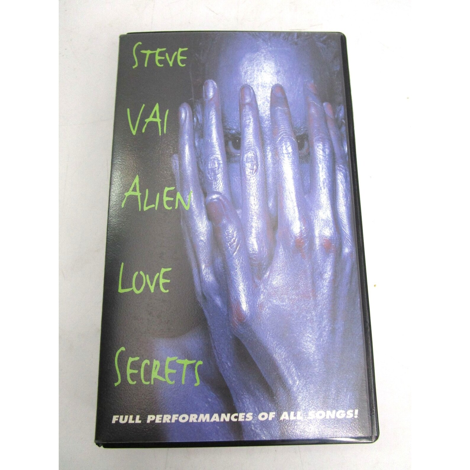 Vintage VHS Cassette Steve Vai Alien Love Secrets Guitar Rock 1990s - Etsy