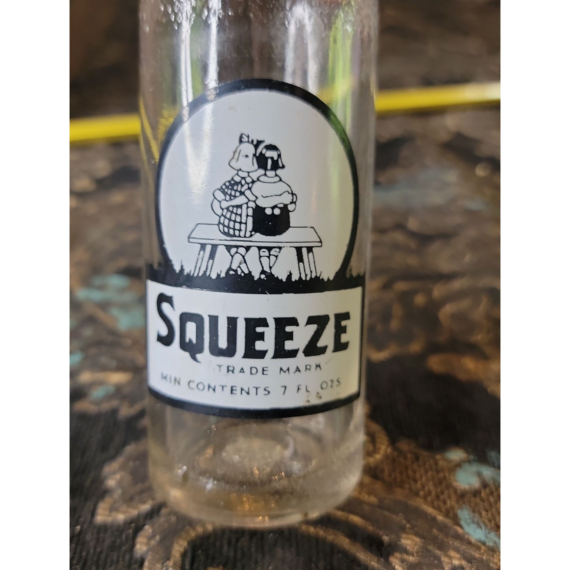 Vintage Squeeze 10 Oz Soda Bottle National Fruit Flavor Company New Orleans USA 1940s - Etsy