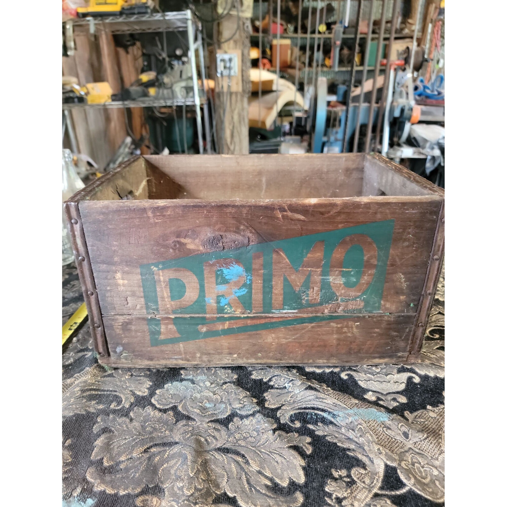 Rare Antique Primo Soda Crate Howard 5014 James Esposito Philadelphia ...