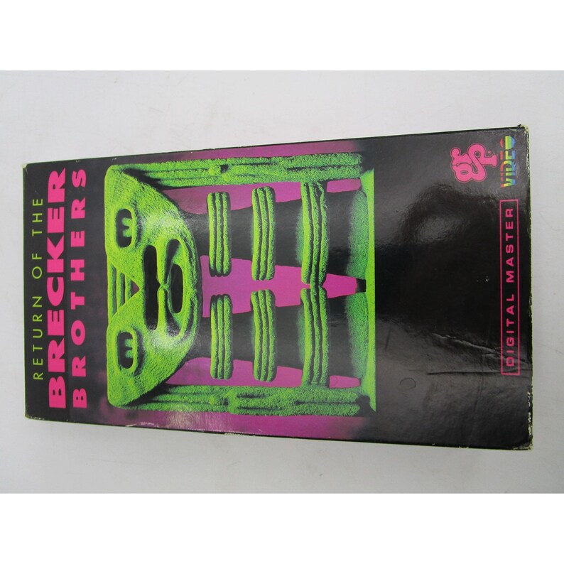 Rare Vintage VHS Brecker Brothers Return of the Brecker Brothers Jazz ...
