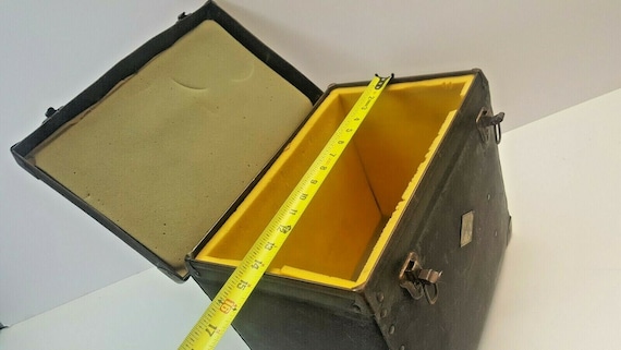 Antique Agfa Photo Negative and Film Travel Case Large - Gem