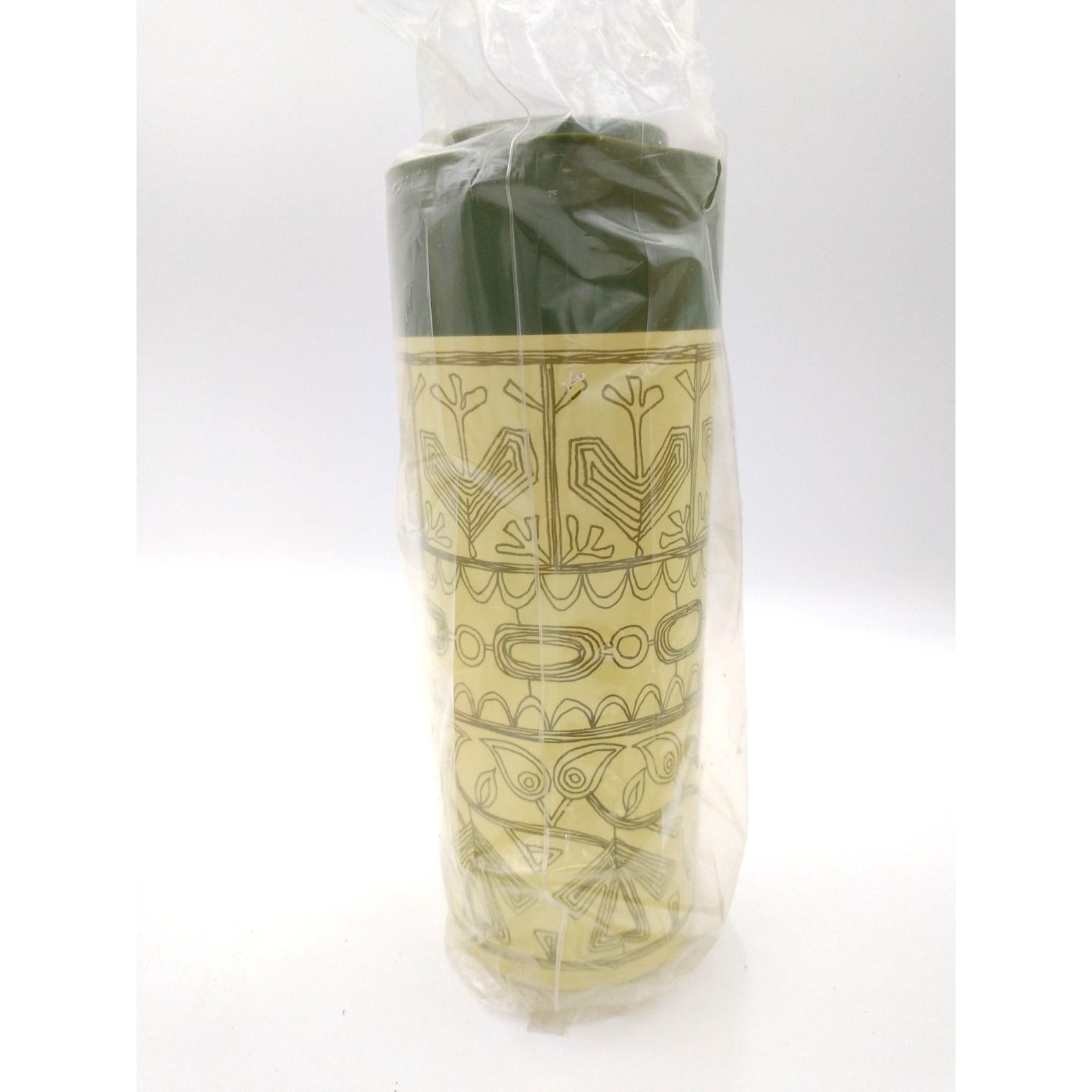 Vintage Green Flora Theme Aladdin Beverage Butler 4460 Carafe 1970s USA ...