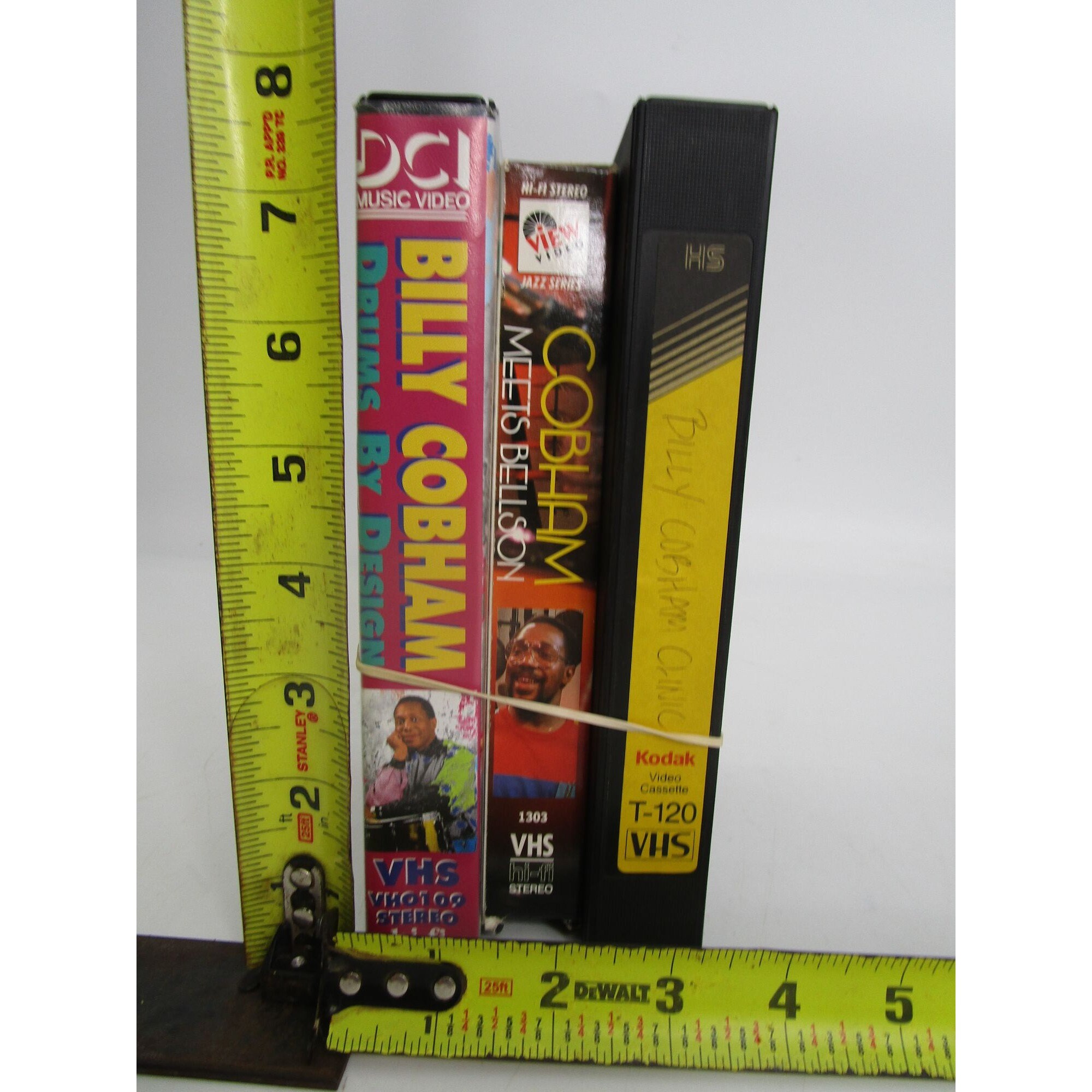 Vintage VHS Drum Instructional Videos VHS Tested Billy Cobham - Etsy