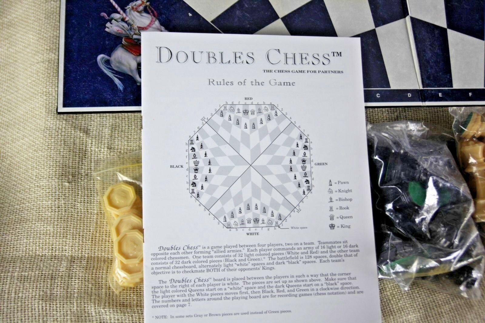 Rare Retro Vaporwave 1996 Rick Gillespie Henry Rolling Doubles Chess ...