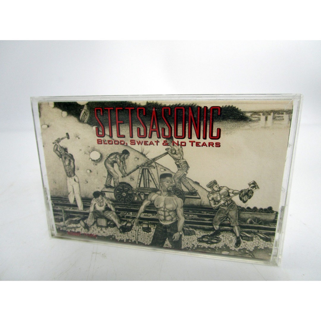 Vintage Stetsasonic Blood Sweat No Tears Audio Cassette 1990s Hip Hop ...