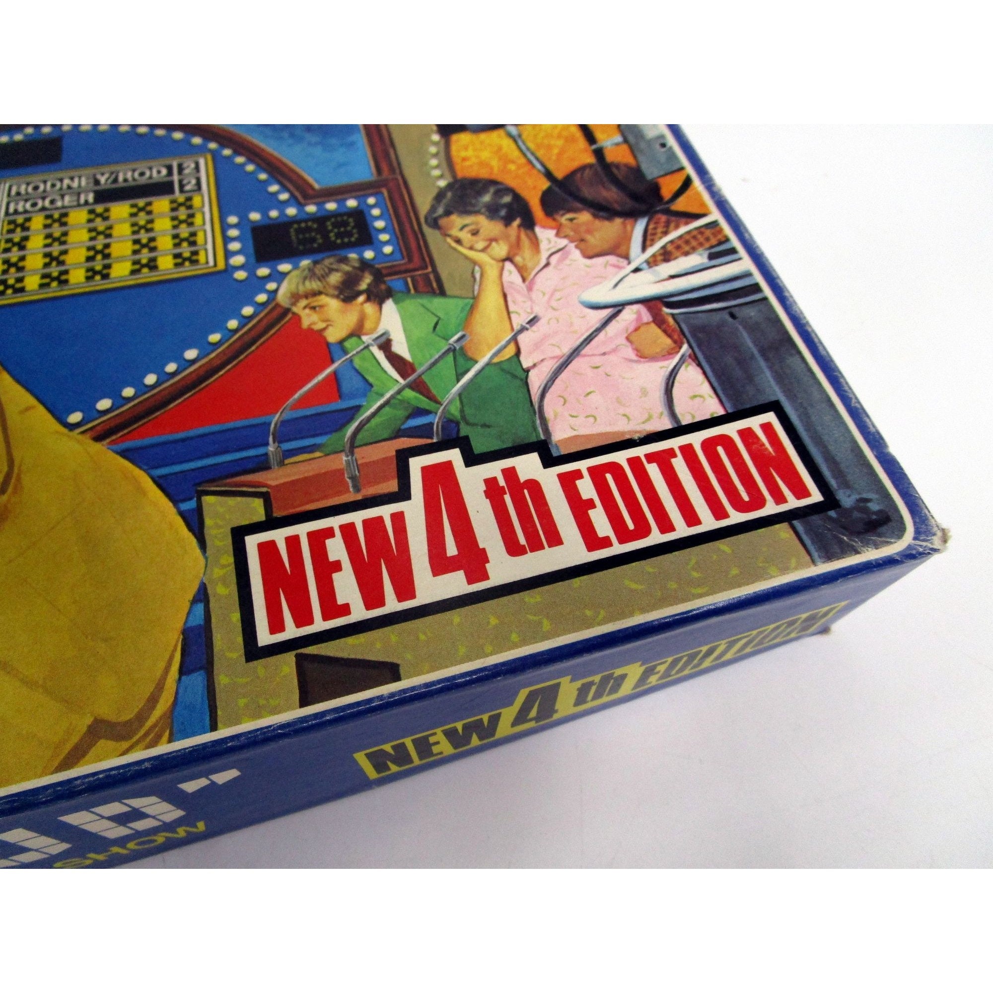 Vintage Milton Bradley Family Feud Trivia Board Game 4th Edition 1980s ...