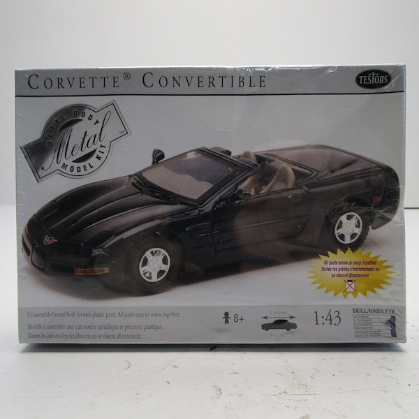 Corvette Model Car Kits - Etsy