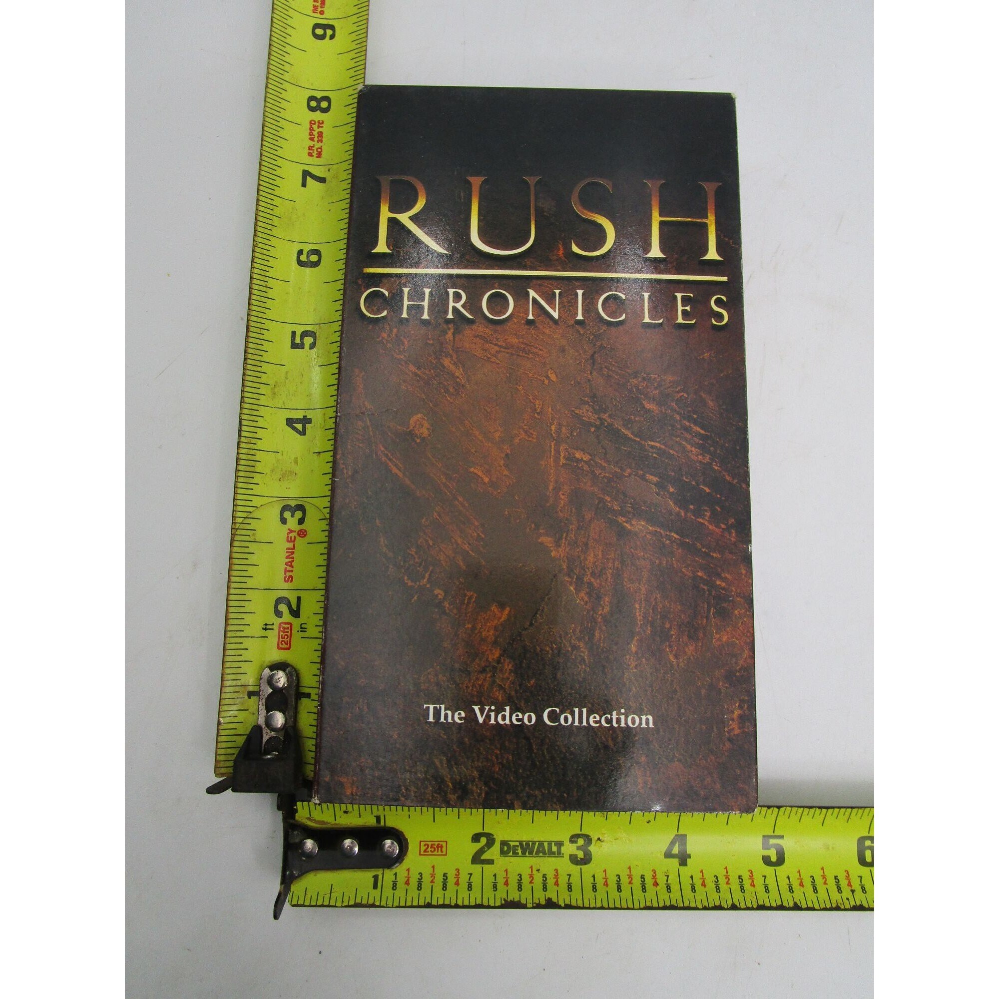 Vintage Rare VHS Cassette Tape Rush Chronicles the Video Collection 1990s - Etsy