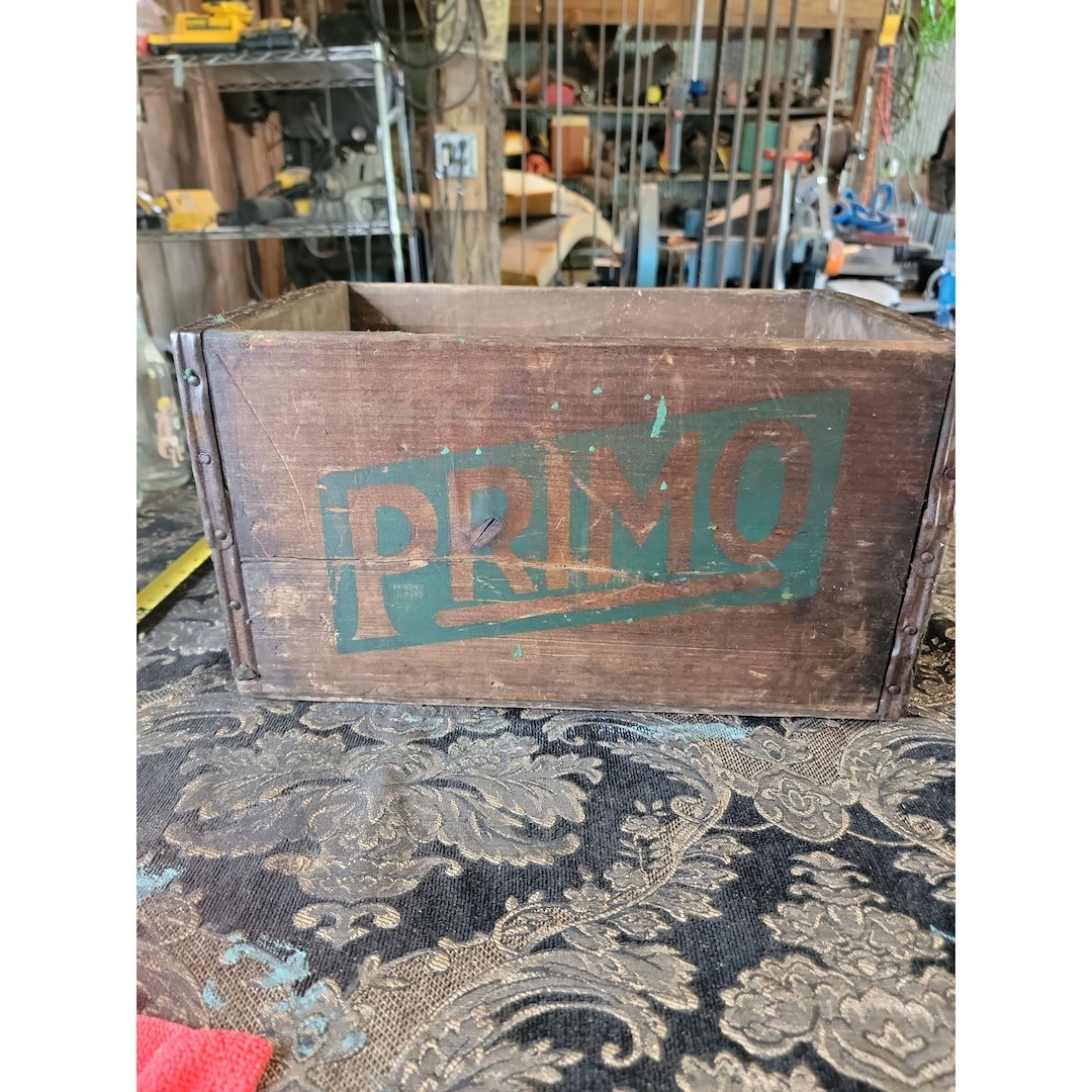 Rare Antique Primo Soda Crate Howard 5014 James Esposito Philadelphia ...
