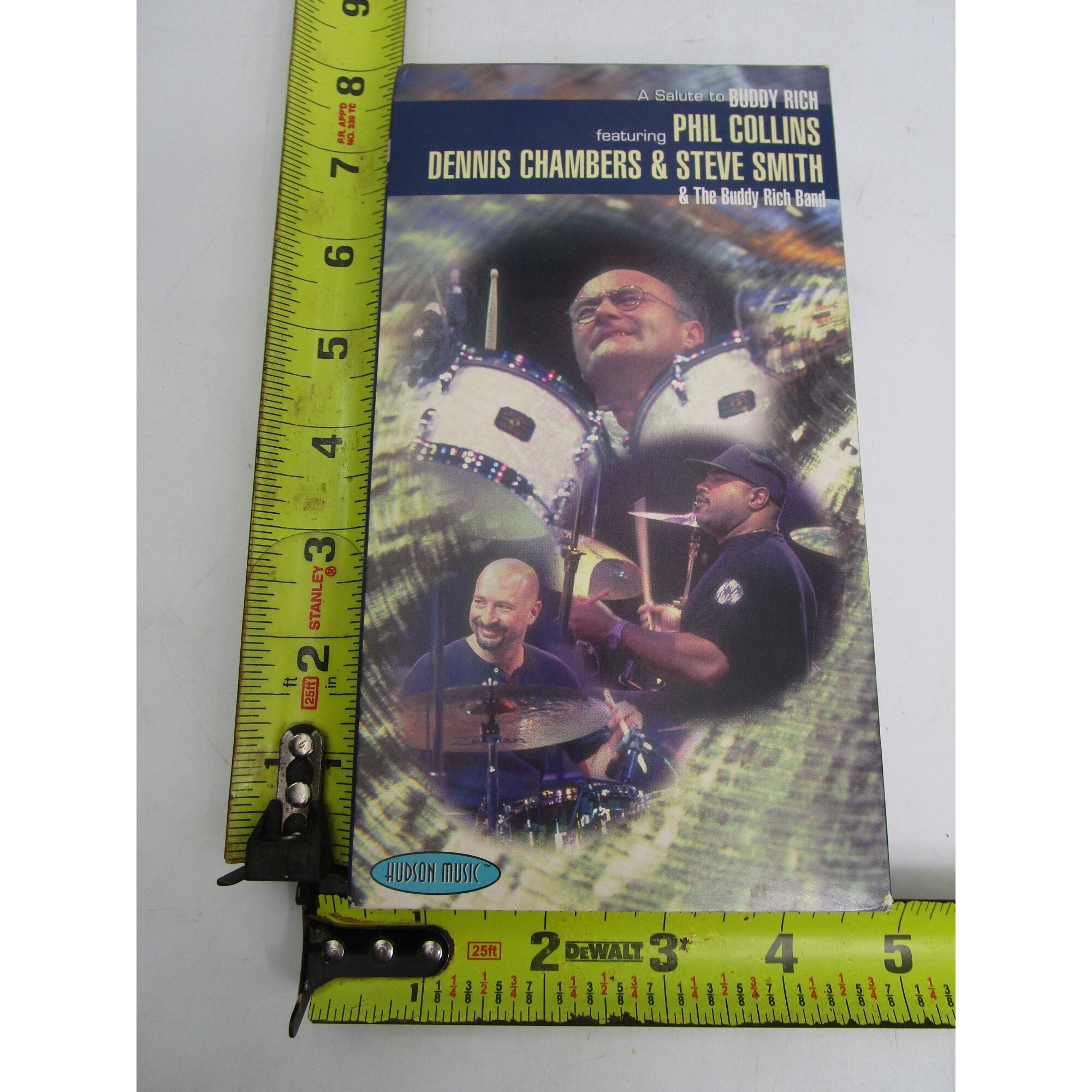 Rare Vintage VHS Phil Collins Chambers Smith Salute to Buddy Rich Jazz ...