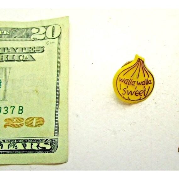 Vintage Walla Walla Sweet Onion Pin Pinback Swag | Etsy