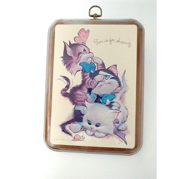 Vintage Rare Cute and Appealing Felines American Greetings | Etsy