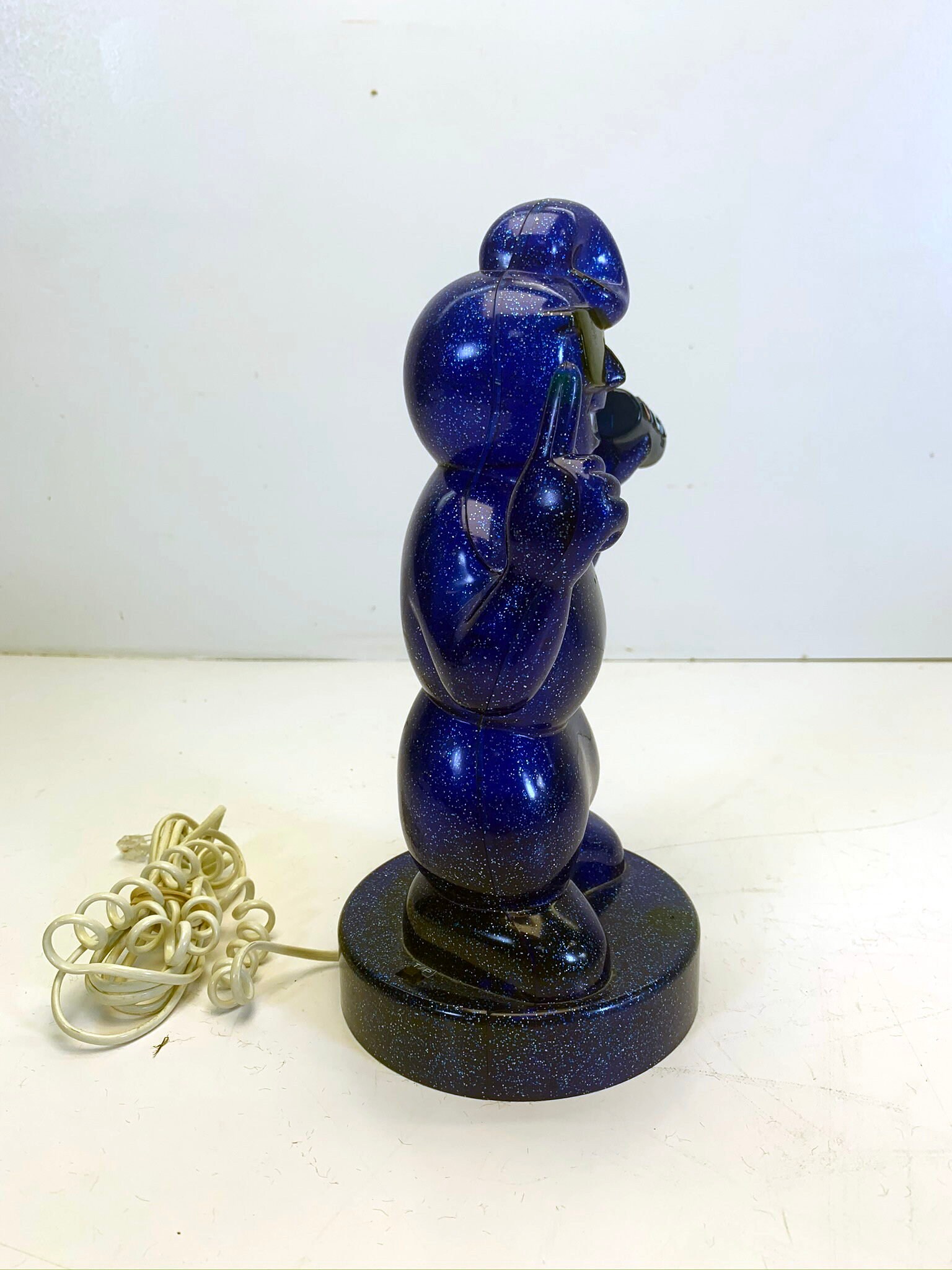 Vintage Crest Toothpaste Light up Landline Phone Sparkle Guy Crestman ...
