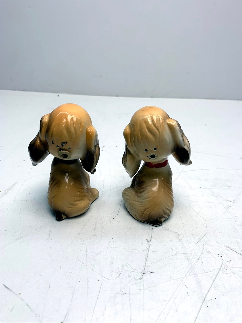 Vintage Commodore Japan Happy Puppies Salt and Pepper Shakers - Etsy