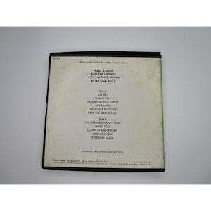 Rare Reel to Reel Tape Paul Revere and the Raiders Alias Pink Puzz Rock ...