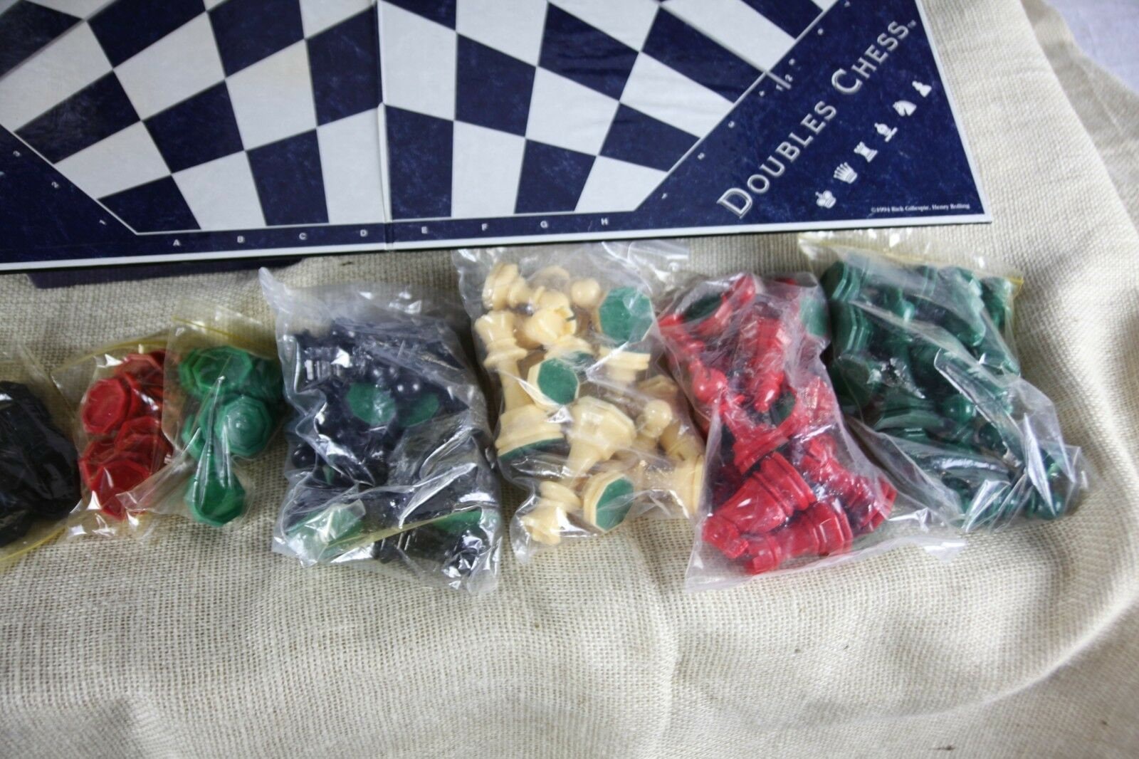 Rare Retro Vaporwave 1996 Rick Gillespie Henry Rolling Doubles Chess ...