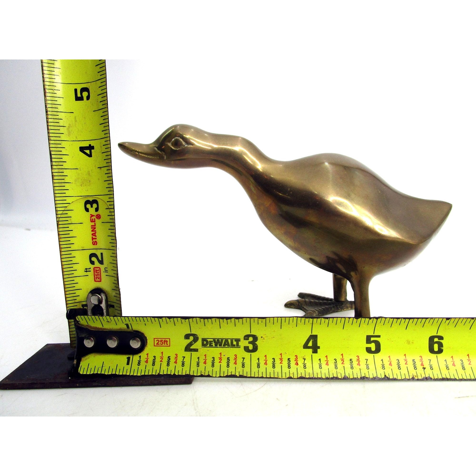 Vintage Large Decorative Brass Duck 1980s Korea - Etsy