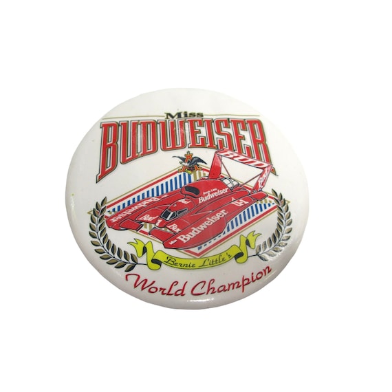 Vintage Miss Budweiser World Champion Speed Boat Bernie Little | Etsy