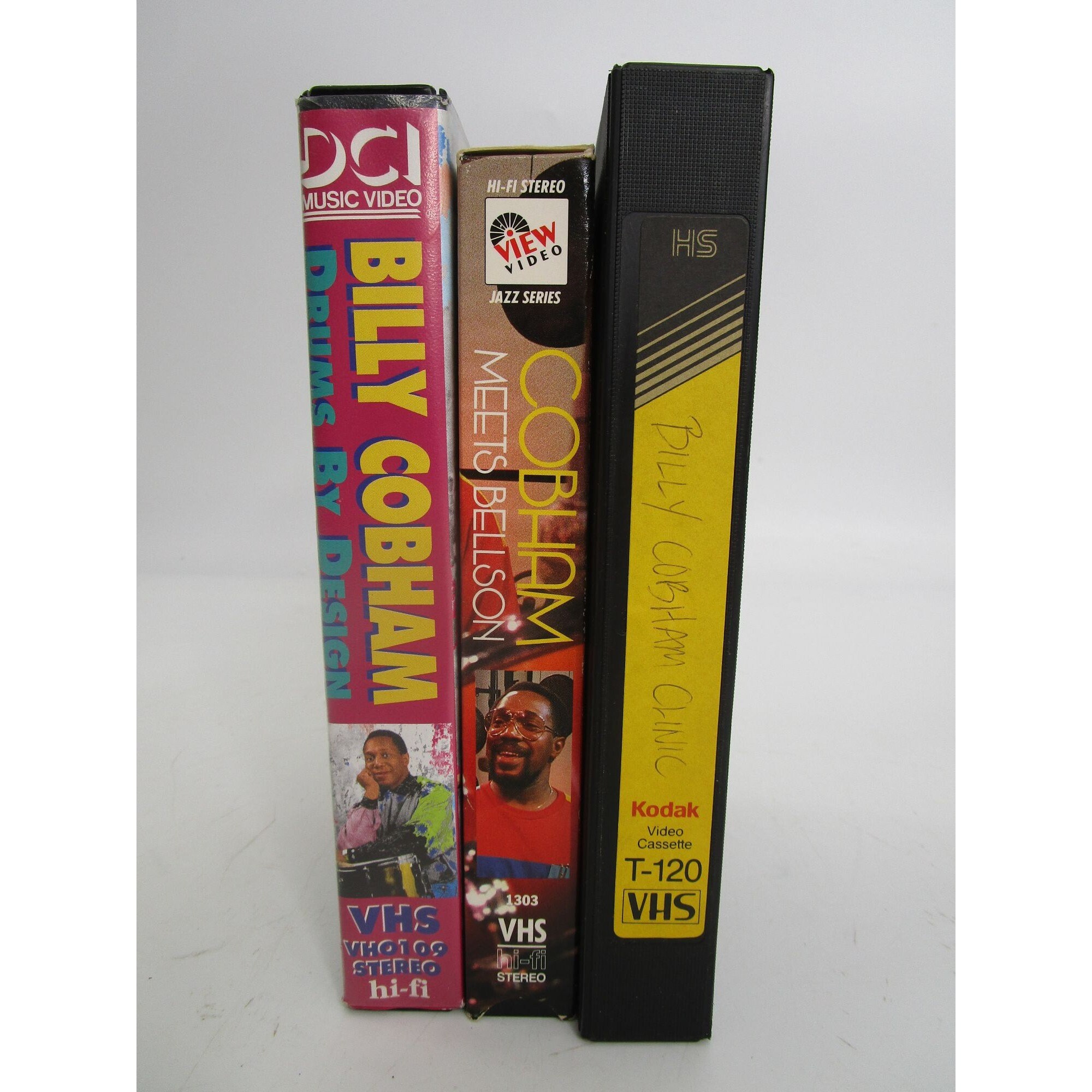 Vintage VHS Drum Instructional Videos VHS Tested Billy Cobham - Etsy