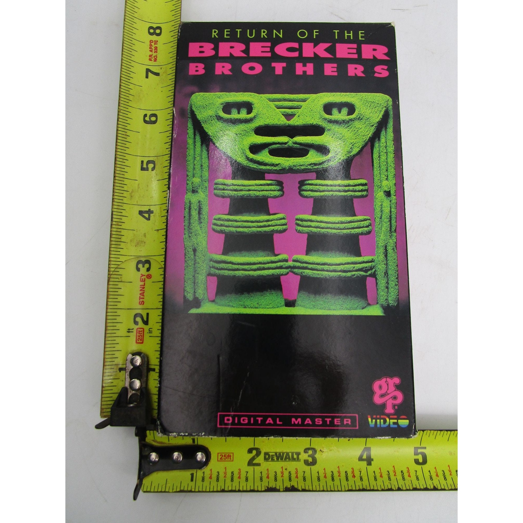 Rare Vintage VHS Brecker Brothers Return of the Brecker Brothers Jazz ...