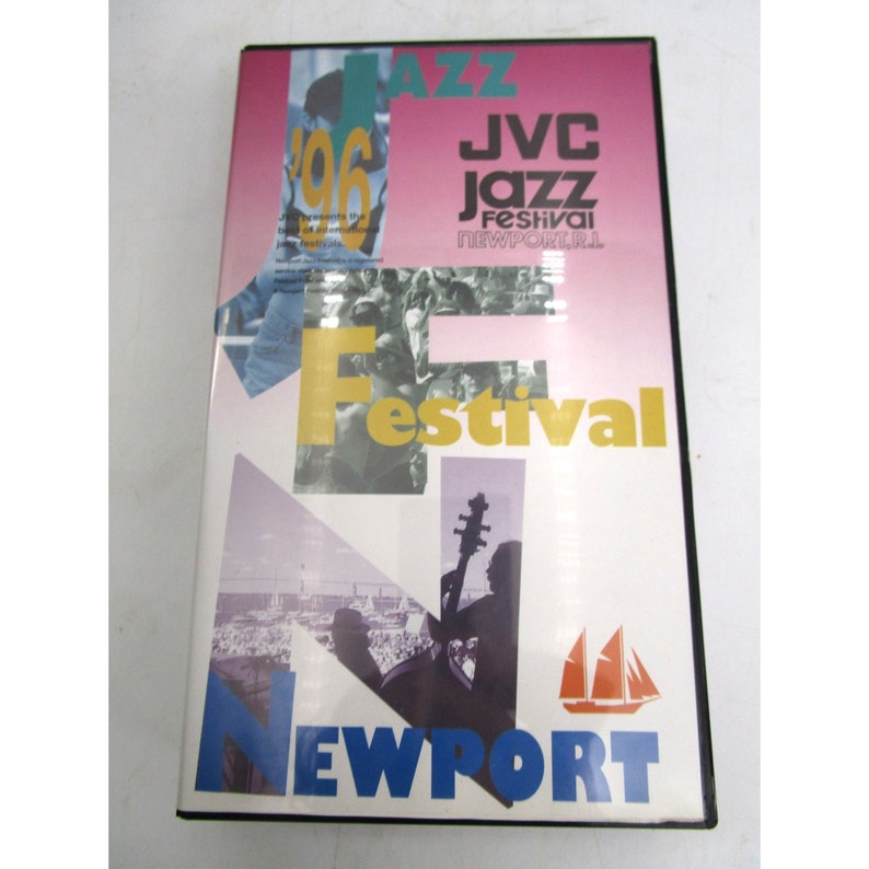 Vintage VHS Lot of 3 JVC Newport Jazz Festival Live Jazz Performances ...