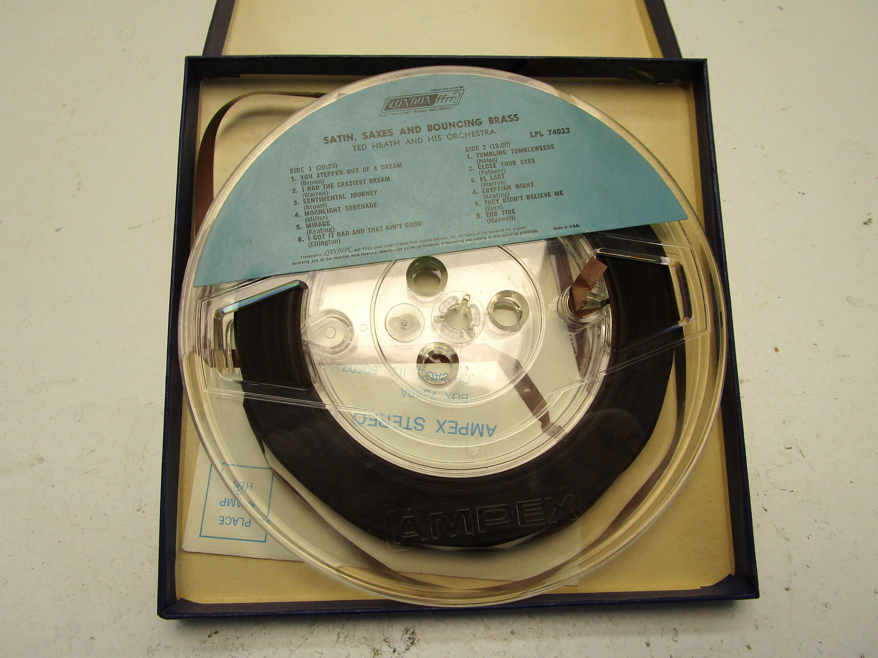 Ted Heath and His Music Satin Strings & Bouncing Brass 1963 London Reel ...