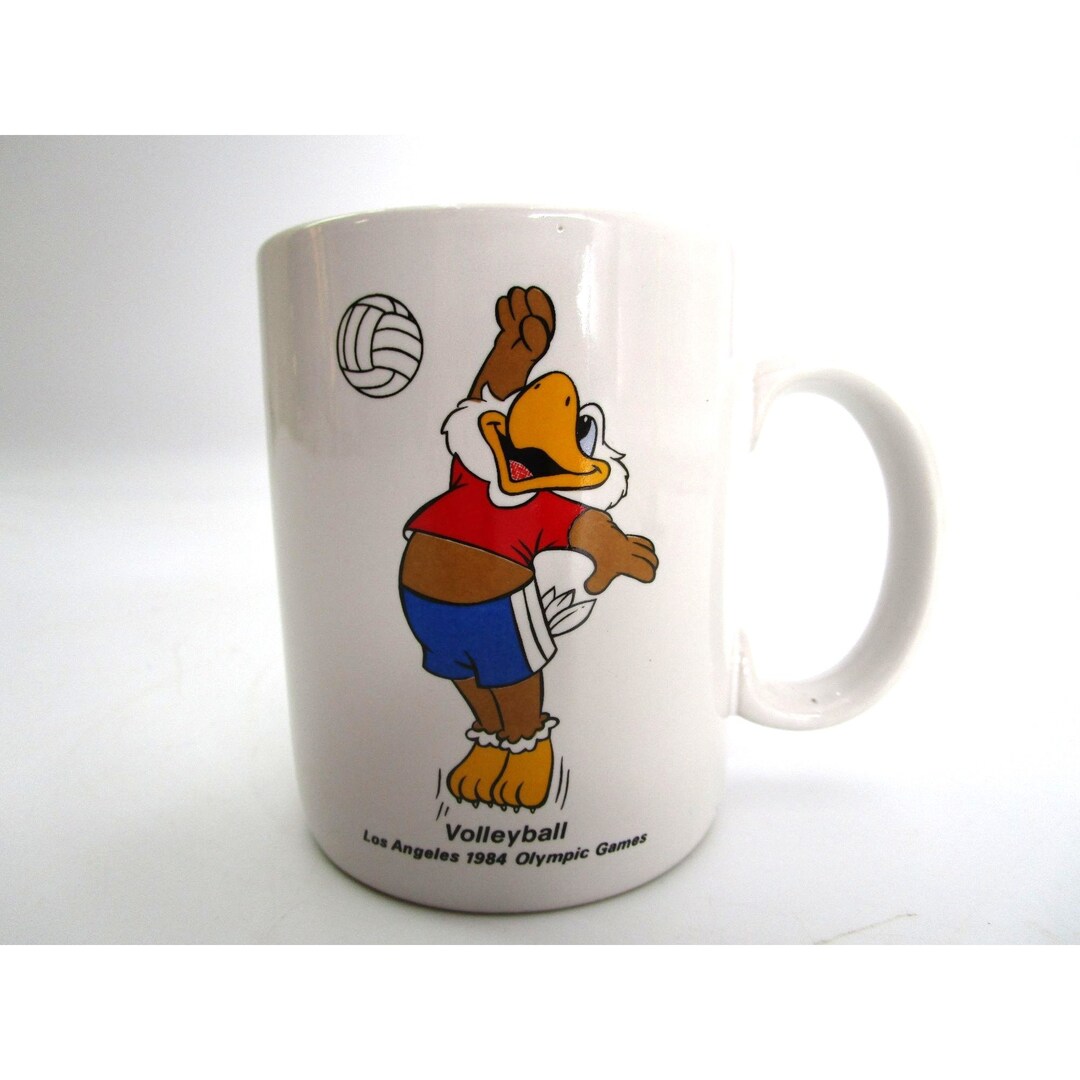 Vintage Papel Sam the Olympic Eagle Volleyball Los Angeles 1984 Olympic ...