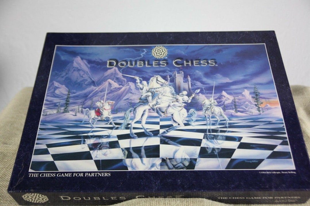 Rare Retro Vaporwave 1996 Rick Gillespie Henry Rolling Doubles Chess ...