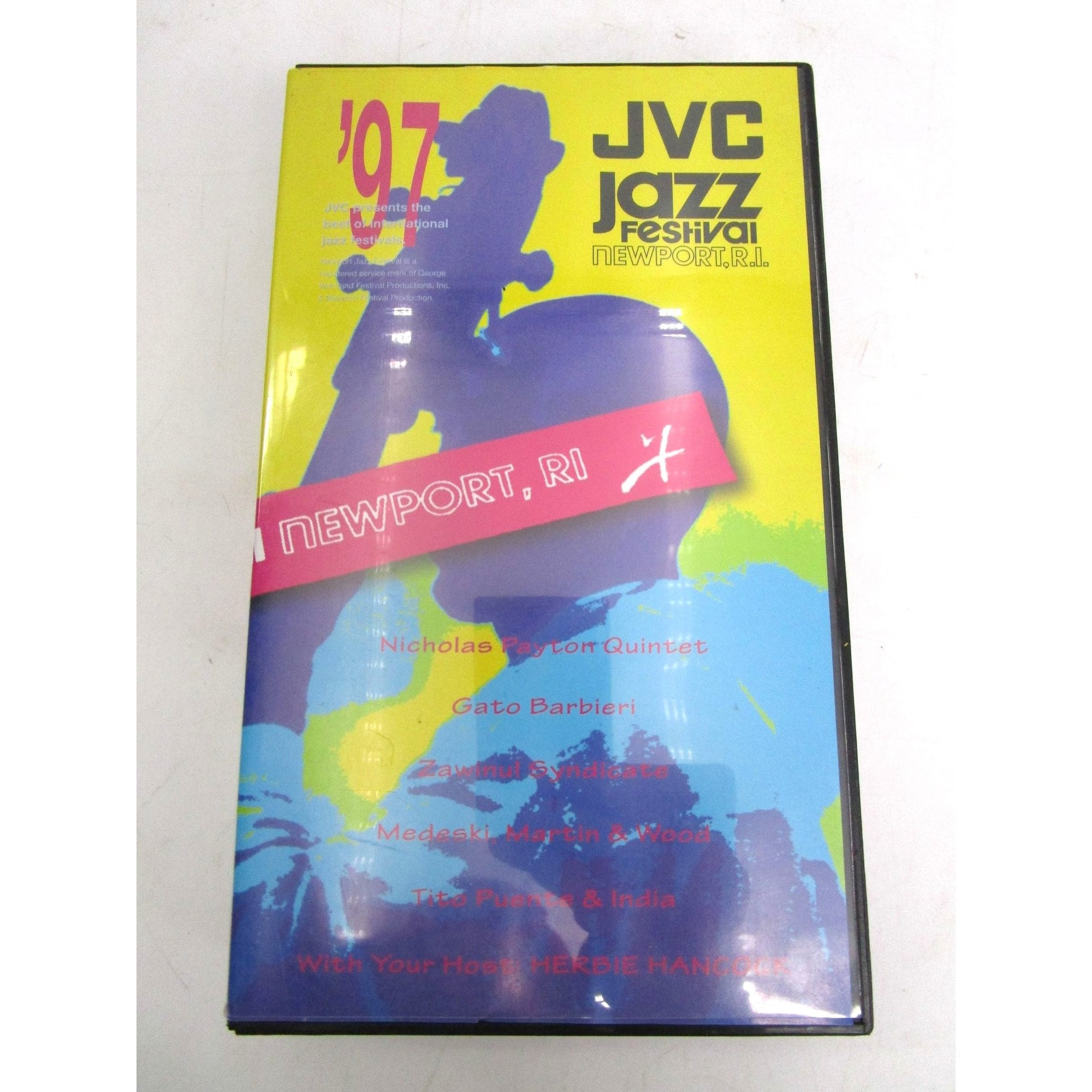 Vintage VHS Lot of 3 JVC Newport Jazz Festival Live Jazz Performances ...
