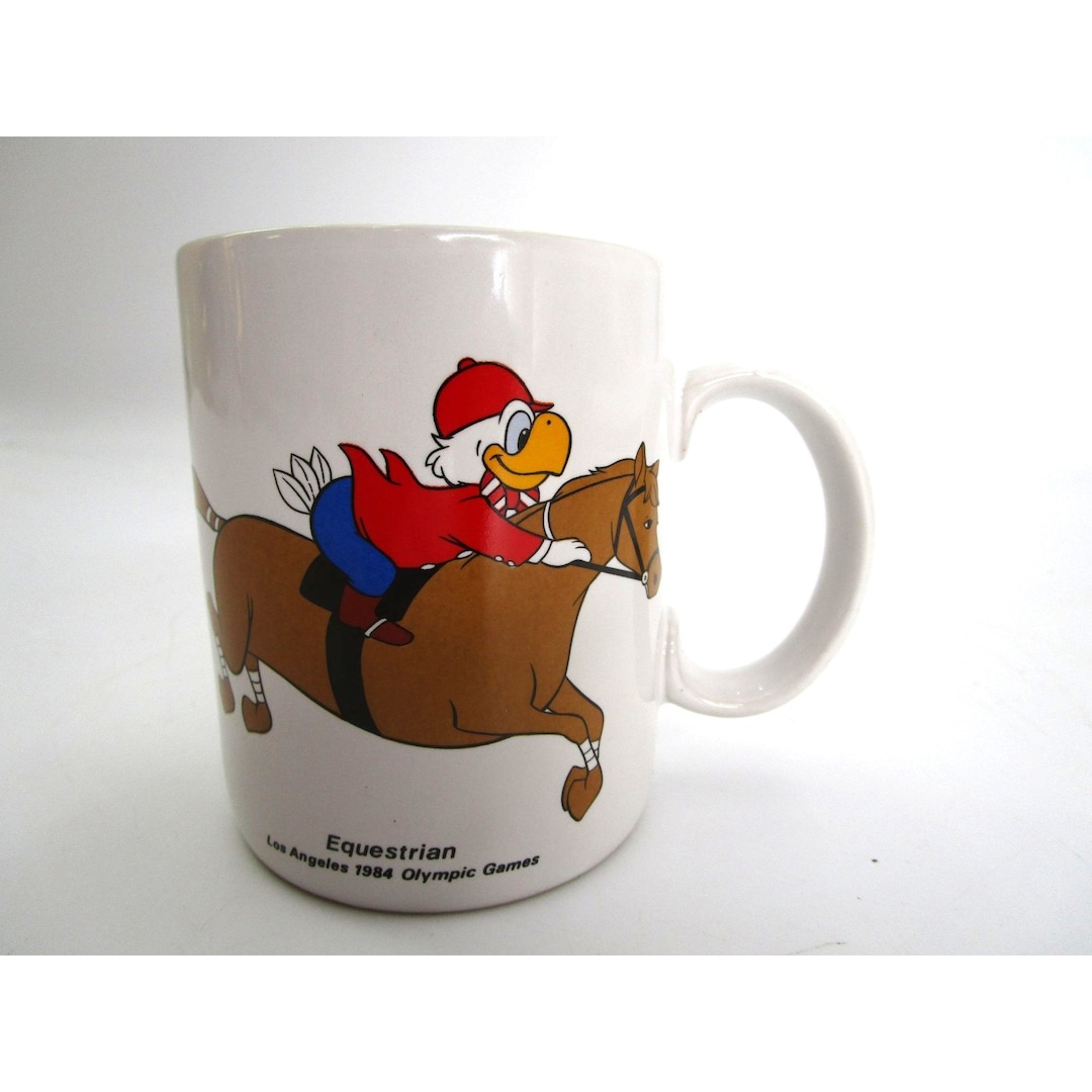 Vintage Papel Sam the Olympic Eagle Equestrian Los Angeles 1984 Olympic ...