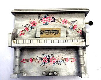 Hand Painted Music Box - Etsy